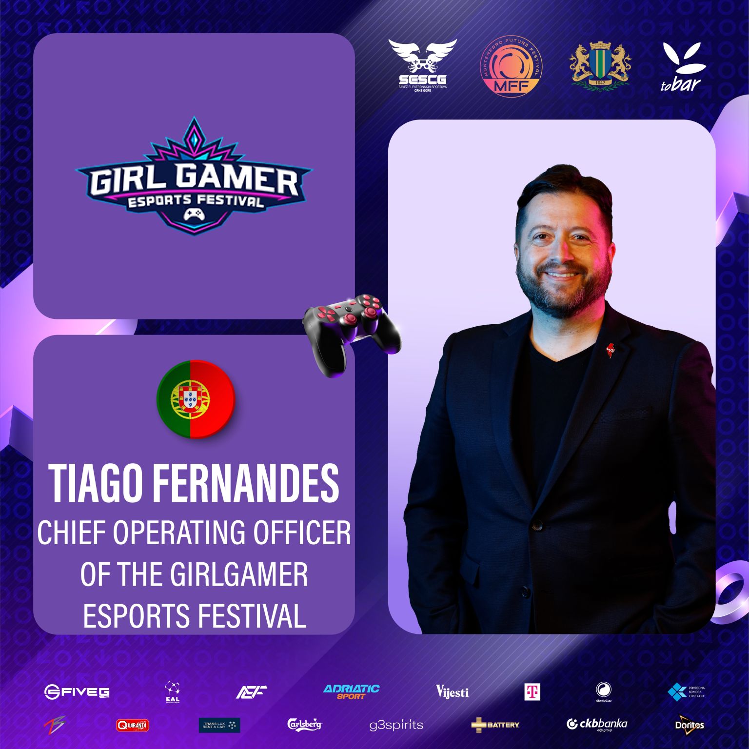 Tiago Fernandes é orador no Montenegro Future Festival – Federação ...